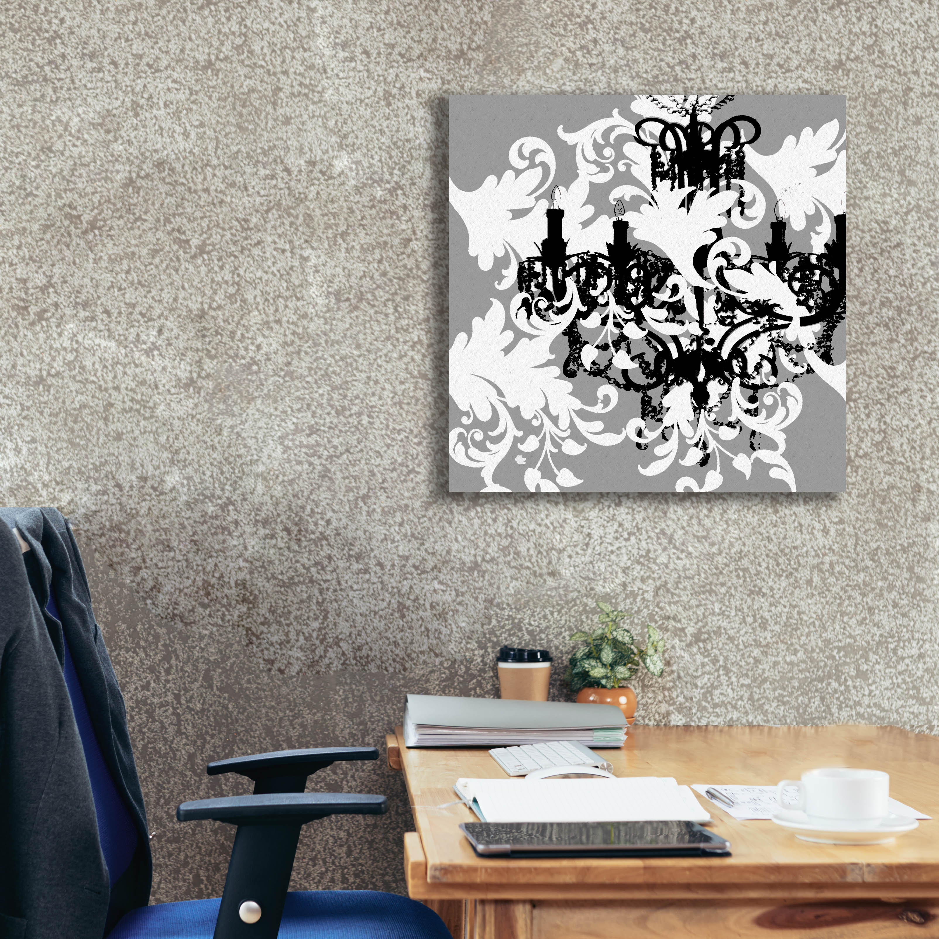 Ophelia & Co. 'Baroque' by Erin Clark Canvas Wall Art, 26" x 26" | Wayfair